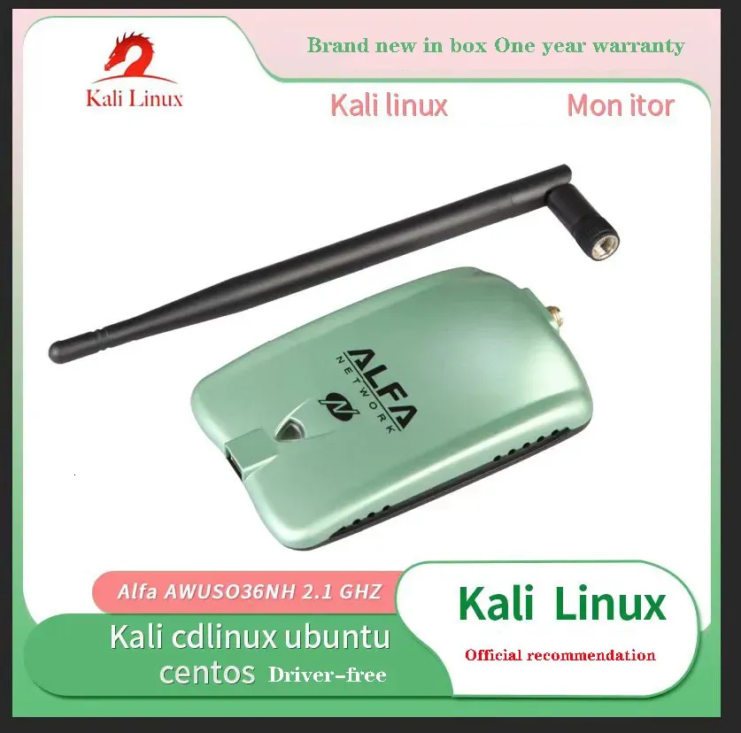 Alfa AWUS036NH 231019: 2000mW Ralink 3070L Chipset High-Power Wireless ...