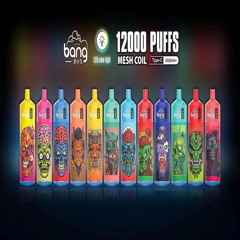 100% Original BANG BOX 12000Puffs Einweg Vape Stift 12K Pufs ...