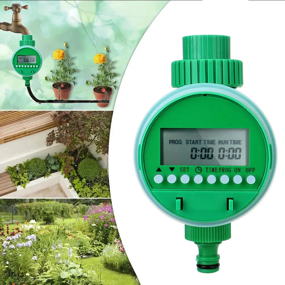 Timer For Garden Watering System Rainpoint Solar Auto Drip Irrigation