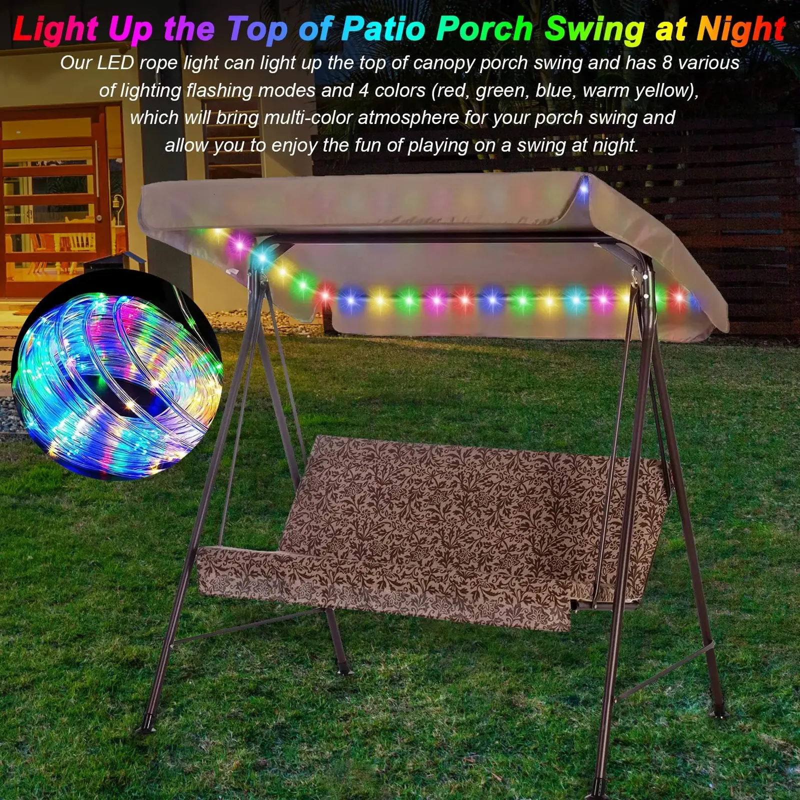 DHgate.com:Dreamy LED Magic String Lights - App Controlled Multicolor ...