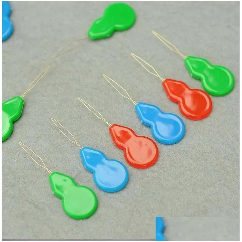 DHgate.com:Portable Colorful 2000Pcs Plastic Sewing Knitting Needle ...