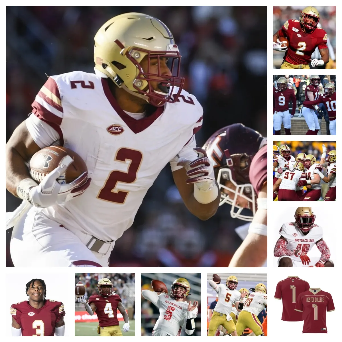 DHgate.com:Boston College Eagles Football Jersey, Xavier Coleman, Alex ...
