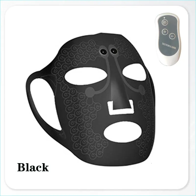 EMS Microcurrent Face Massager Mask: Electric Pulse Facial for Anti ...