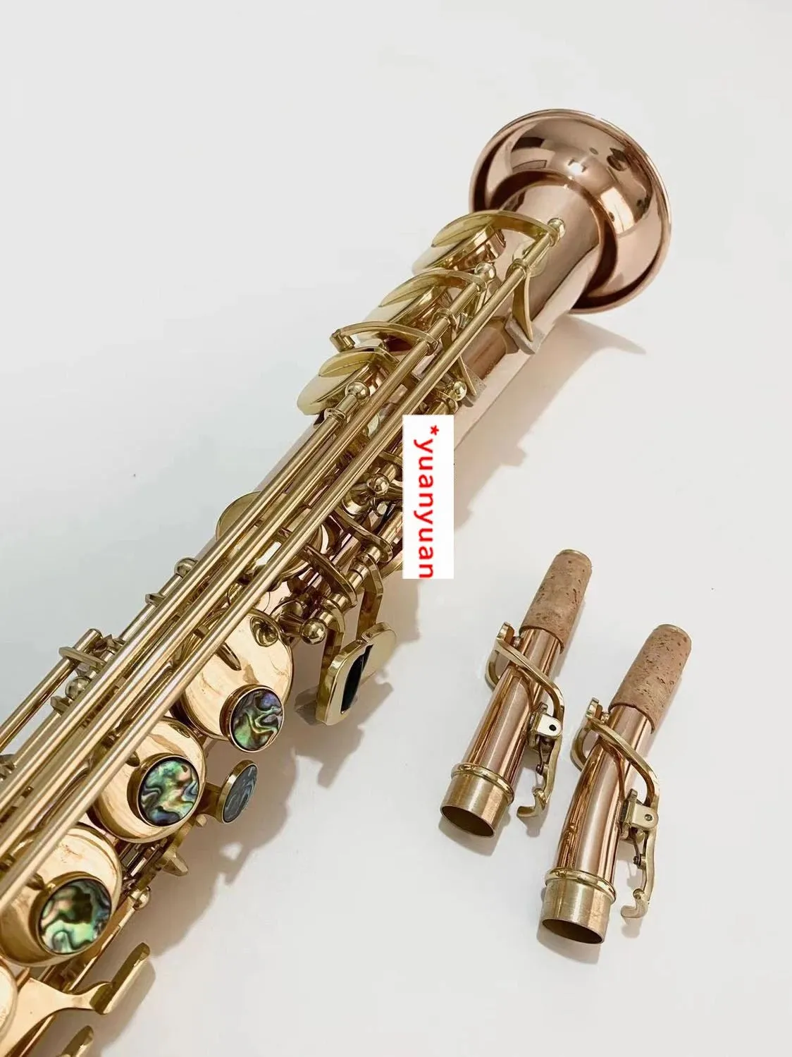 Professional B-Flat Soprano Saxophone - High-End Treble Sax, Phosphor ...