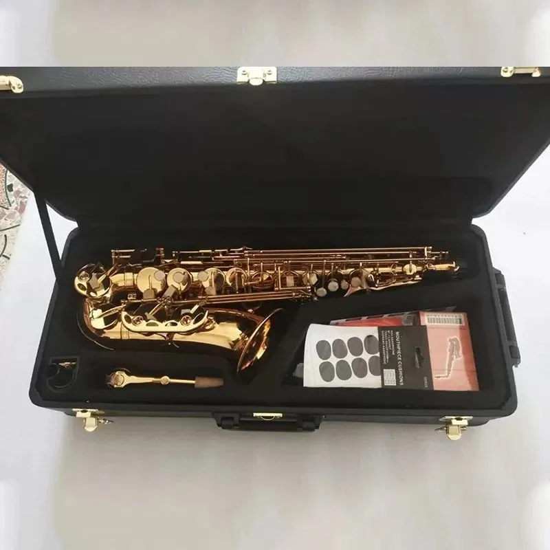 DHgate.com:Gold-Plated E-flat Alto Saxophone: Professional Deep ...