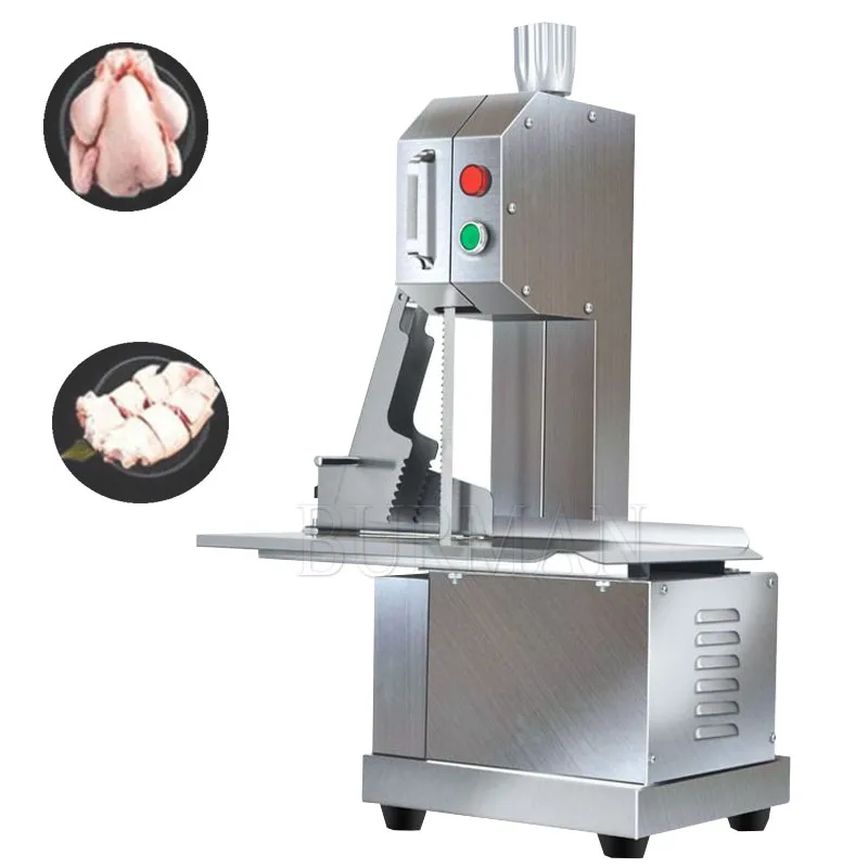 Commercial Bone Cutter: Electric Meat Cutting Saw Machine For Kitchen ...