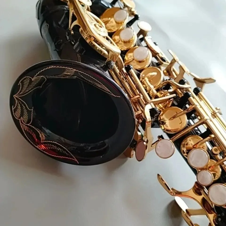 Professional Soprano Saxophone: High-End B-Flat Treble, Curved Pipe ...