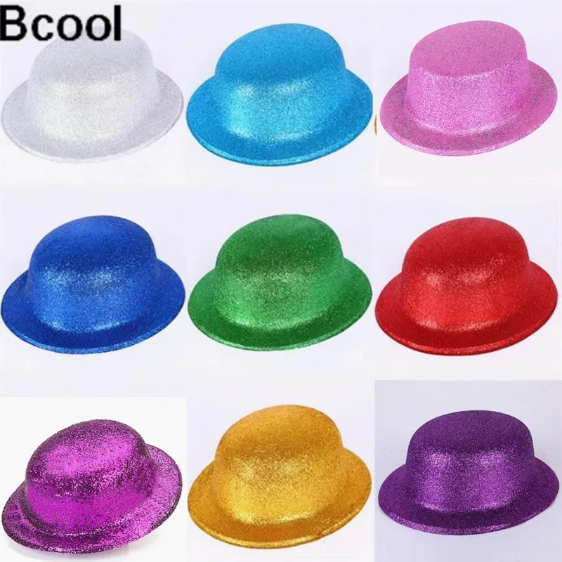 Gold Dust Party Hats 12-Pack - Mixed Color Skullcaps for Halloween ...