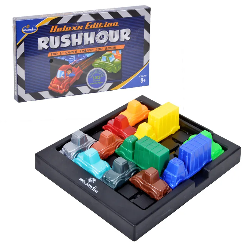 DHgate.com:Traffic Jam Logic Puzzle Game, Wooden Jigsaw Puzzle for Kids ...