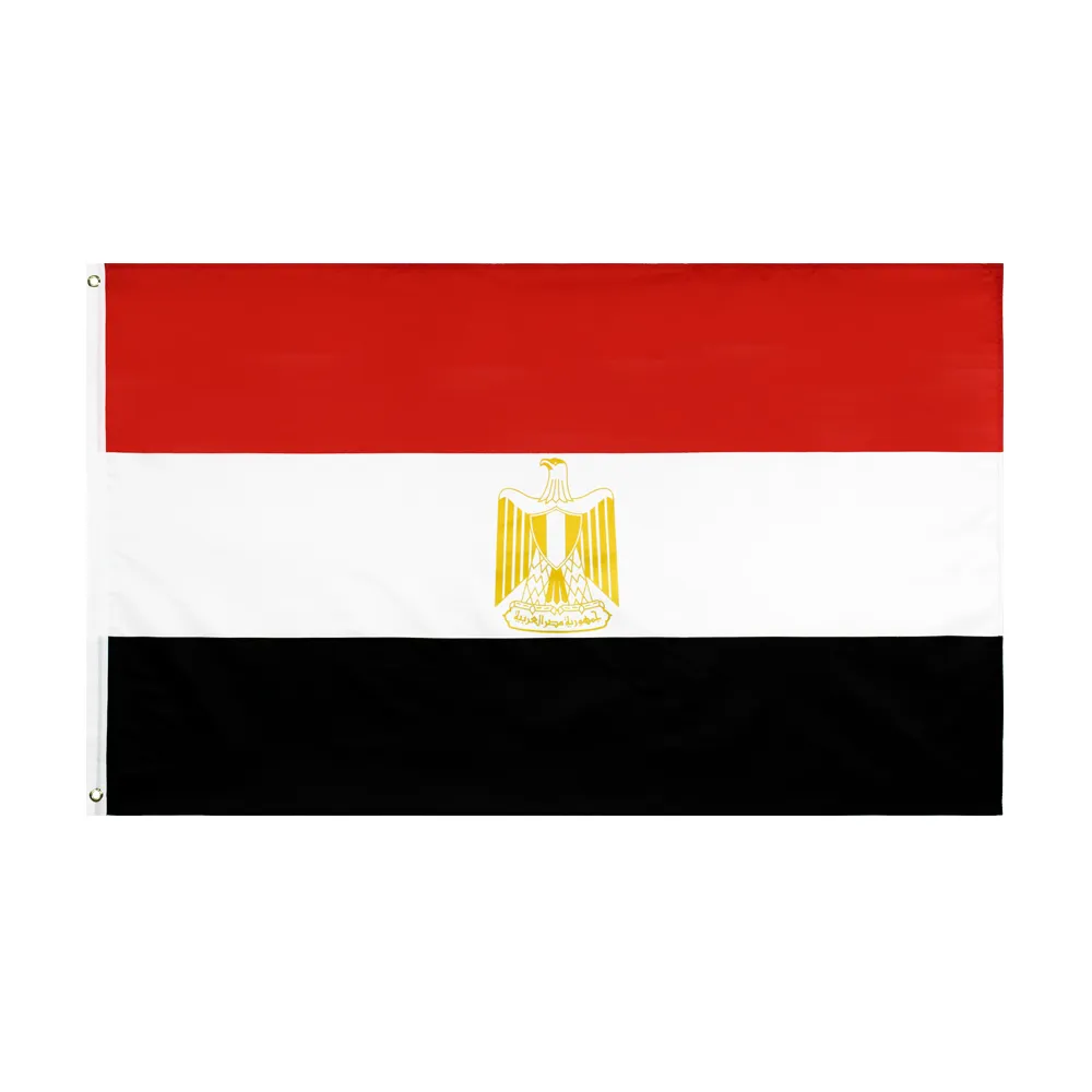 Egypt National Flag Flag Banner 3x5ft 90x150cm Polyester For Indoor ...