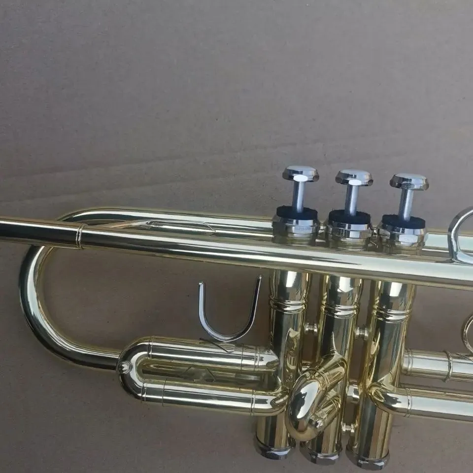 DHgate.com:Professional B-flat Trumpet | Brass & Gold-Plated | 7C ...