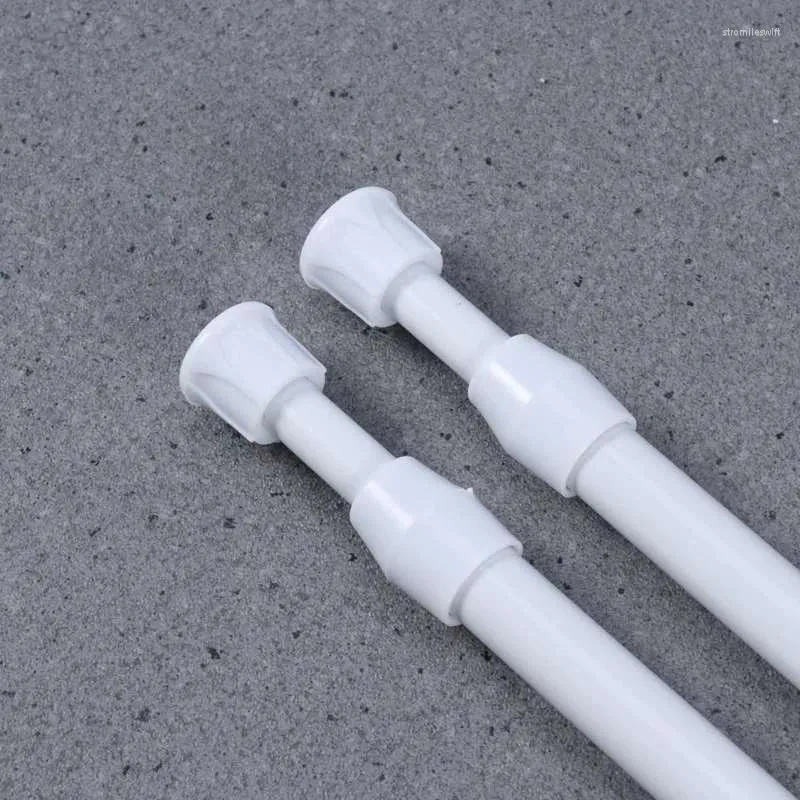 DHgate.com:2Pcs Adjustable Tension Shower Curtain Rod, Extendable ...