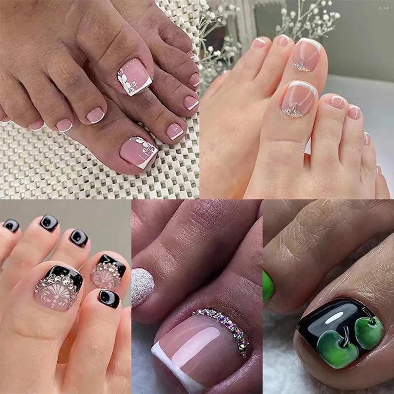 Toe Nail Designs With Diamonds