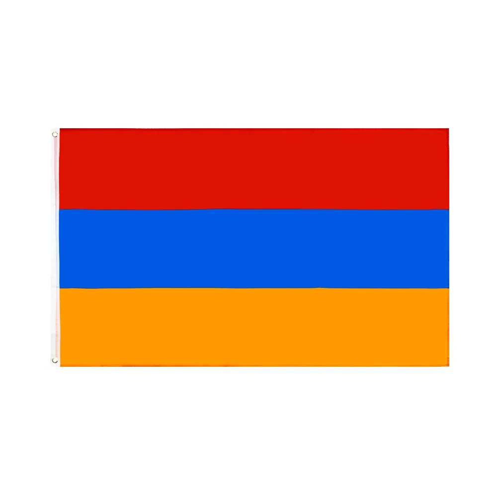 Republic Of Armenia Blue Flag Banner 3x5ft... From Xiangyingflag, $1.66 ...