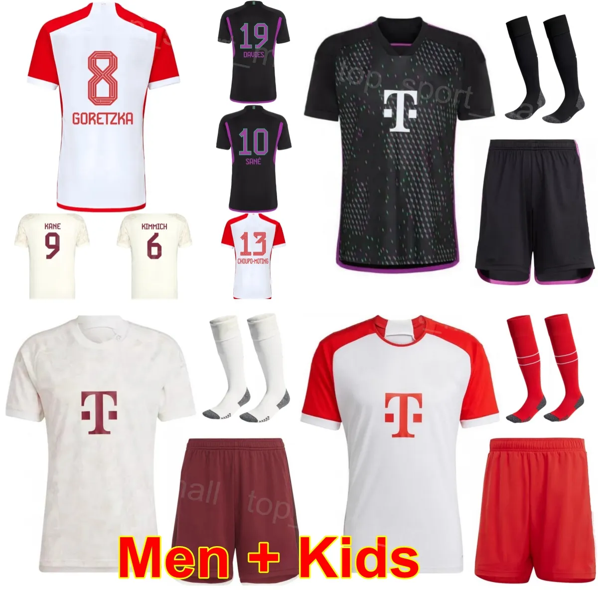 2023 2024 Vereinsmannschaftsfußball 10 Leroy Sane Trikot 9 Harry Kane ...