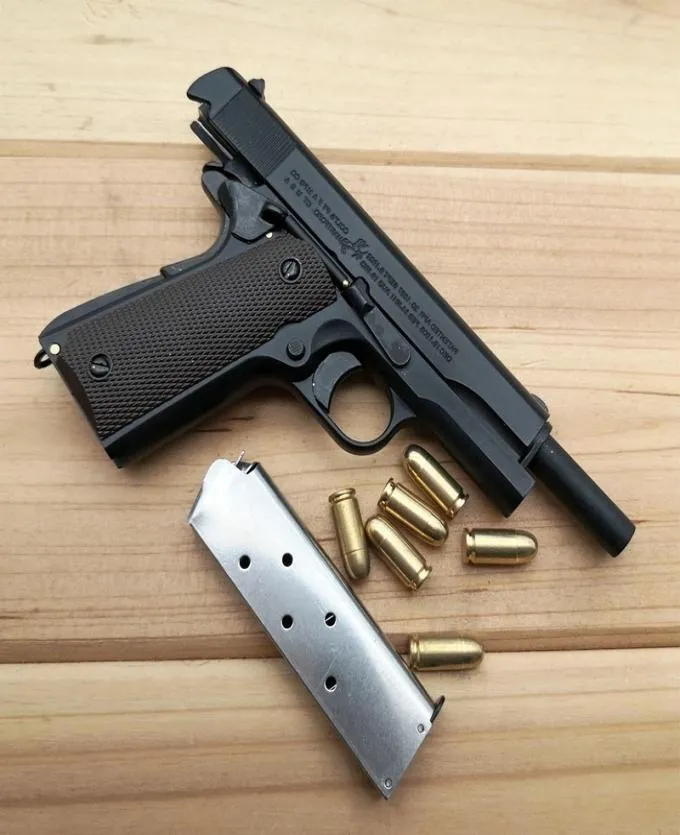 Alloy Empire M1911 Model Gun All A Type Of Metal Simulation For Kids ...