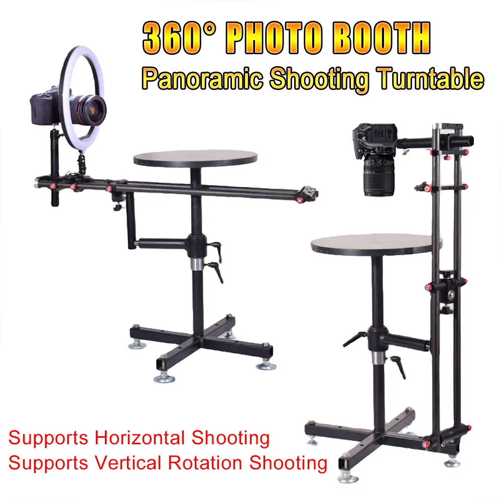360 Photo Booth Horizontal Vertical Surround Rotating Stand 360 ...