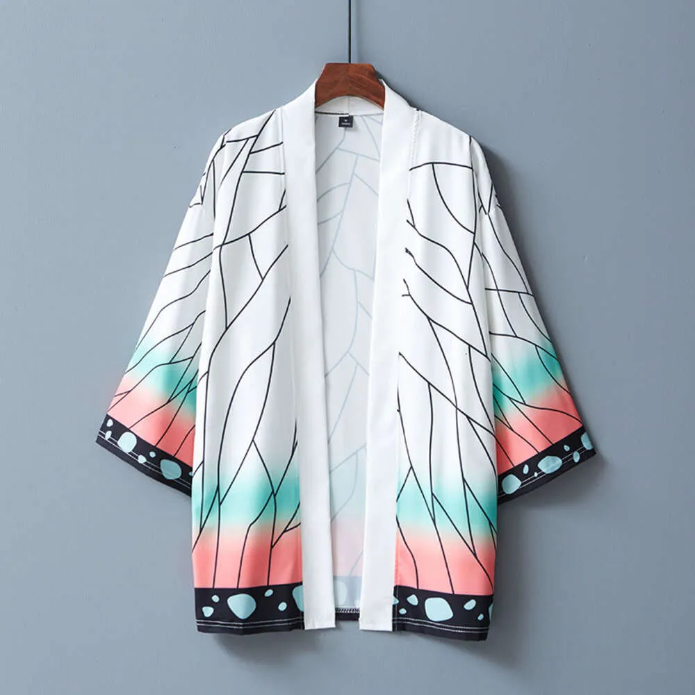 ♦ DHgate Demon Slayer Kimetsu No Yaiba Cosplay Haori Kimono Coat ...