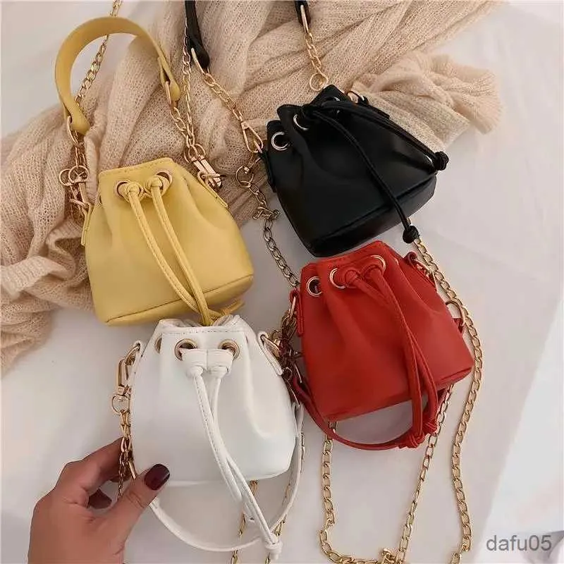 Cute Girls' Bucket Bag - Mini Fashion Purse, Children's Shoulder Bag ...