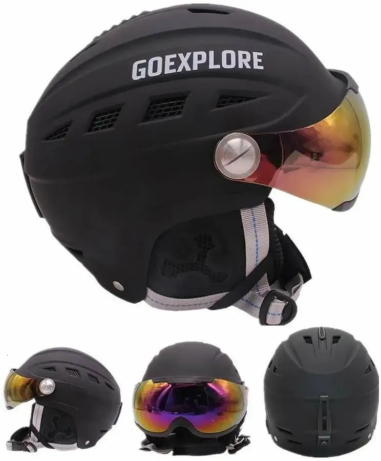 DHgate.com:Ski & Snowboard Helmet with Detachable Pochromic Polarizing ...