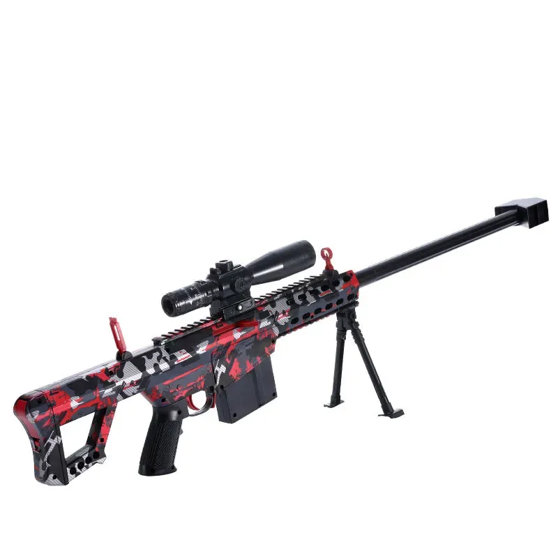 Electric Barrett Optimus Prime Toy Gun With 2 Gel Blasters And Hydrogel ...