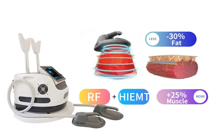 HIEMT EMslim Electromagnetic Muscle Building & Fat Loss EMS Body Back ...