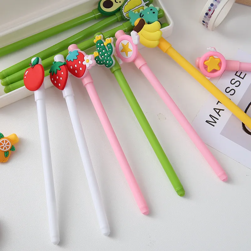 Cute Cartoon Gel Pens - Smooth Writing Neutral Pens for Students, Exams ...