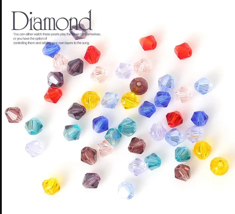 DHgate.com:8mm 380pcs Rhombus Diamond Austria Crystal Sparkling Faceted ...