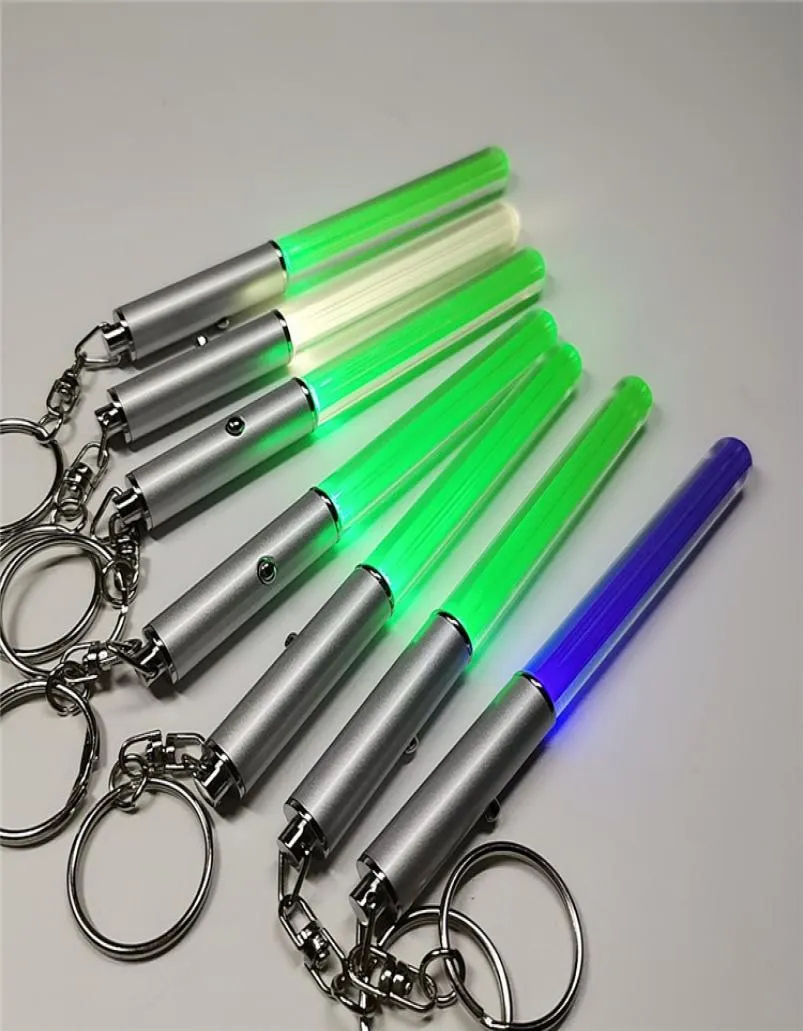 Mini Led Lightsaber Keychain Flashlight | Shelly Lighting
