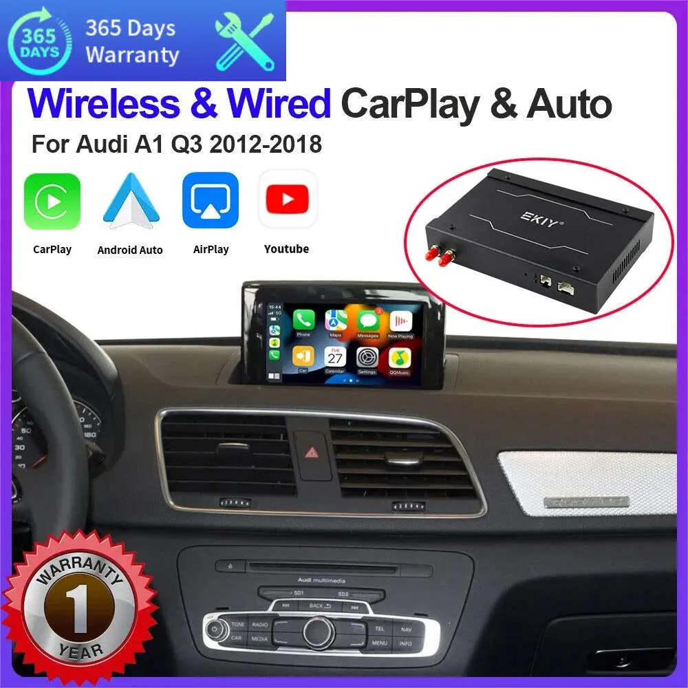 Wireless CarPlay & Android Auto Interface For Audi A1 & Q3 2012 2024 ...