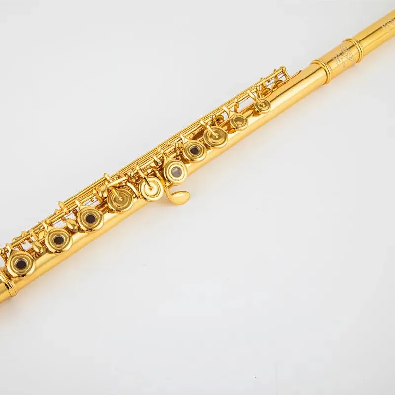 Professional Flute - Powell PS705 Cupronickel C Key 17 Hole Flute - 18k ...
