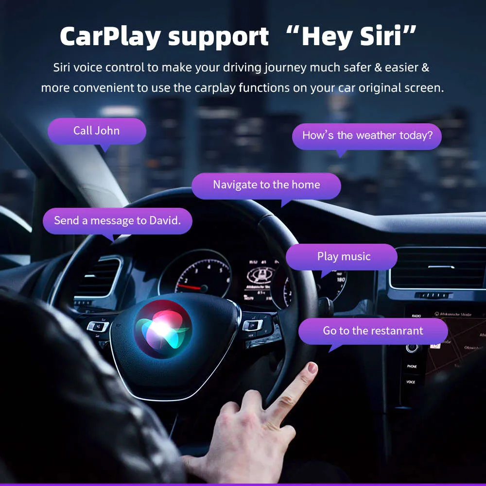 New Car Wireless Apple Carplay Android Auto Module Box For Alfa Romeo ...