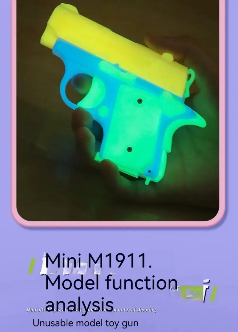 MINI 3D Toy Gun Model M1911 Colt Pistol Fidget Toy... From Toygun, $7. ...