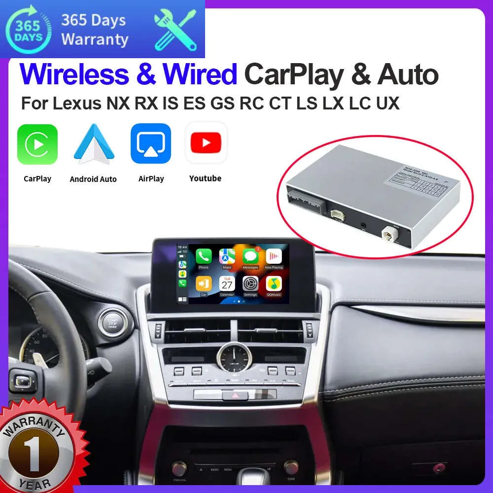 Wireless CarPlay Android Auto Integration Module With Mirror Link ...