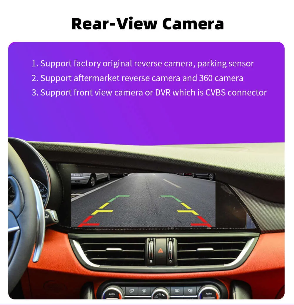 New Car Wireless Apple Carplay Android Auto Module Box For Alfa Romeo ...