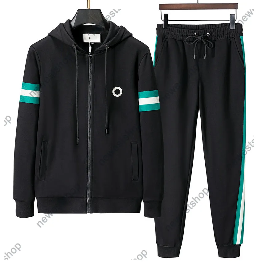 Luxury Embroidered Mens Monterrain Tracksuit With Letter Zipper ...