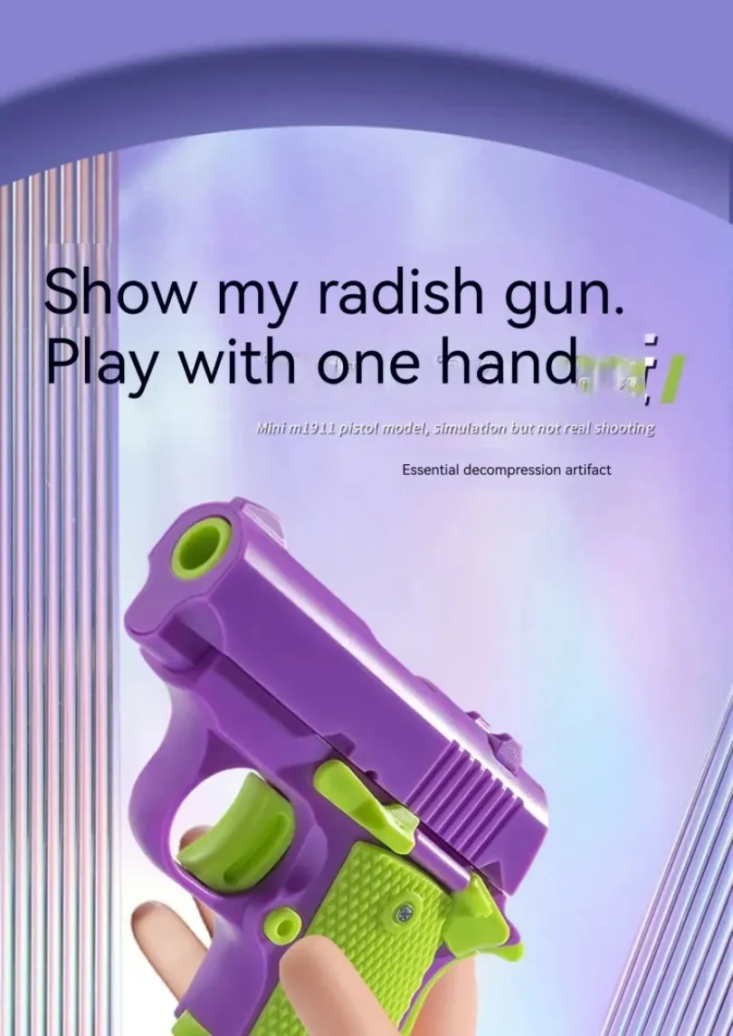 MINI 3D Toy Gun Model M1911 Colt Pistol Fidget Toy... From Toygun, $7. ...