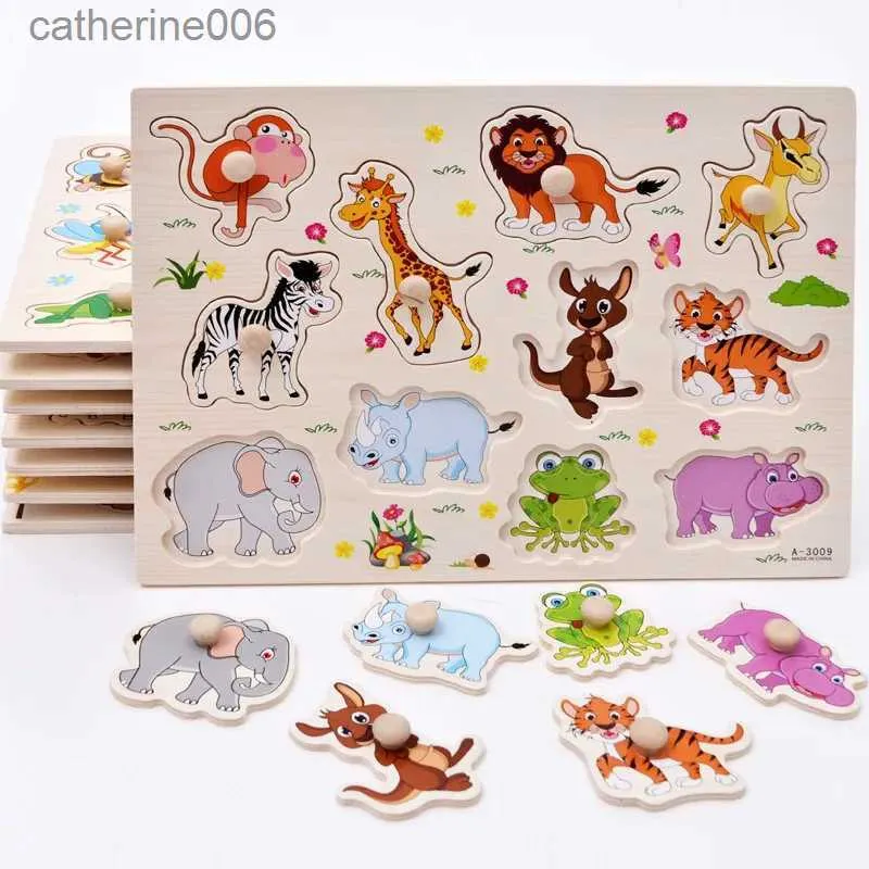 DHgate.com:Wooden Montessori Puzzle for Toddlers 2-3 Years ...