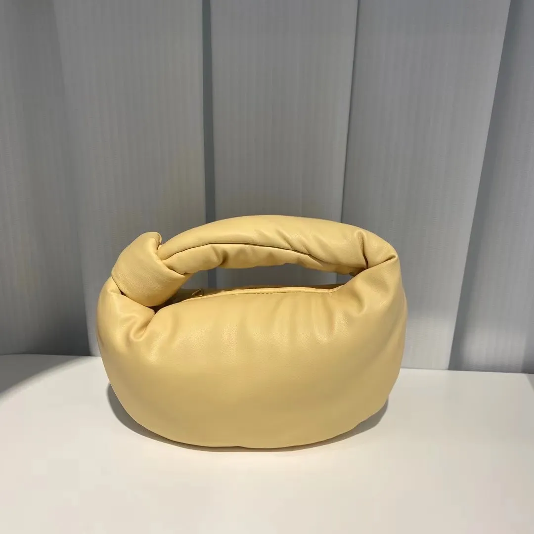 DHgate.com:Soft Cowhide Knot Tote: Genuine Leather Designer Tote Bag ...
