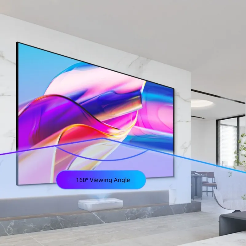 100 ALR Projector Screen - Ultra Short Throw Optimized, Fixed Frame ...