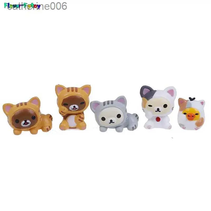 Cute Cat Action Figures - Rilakkuma Cosplay, Mini PVC Toys, Bonsai ...
