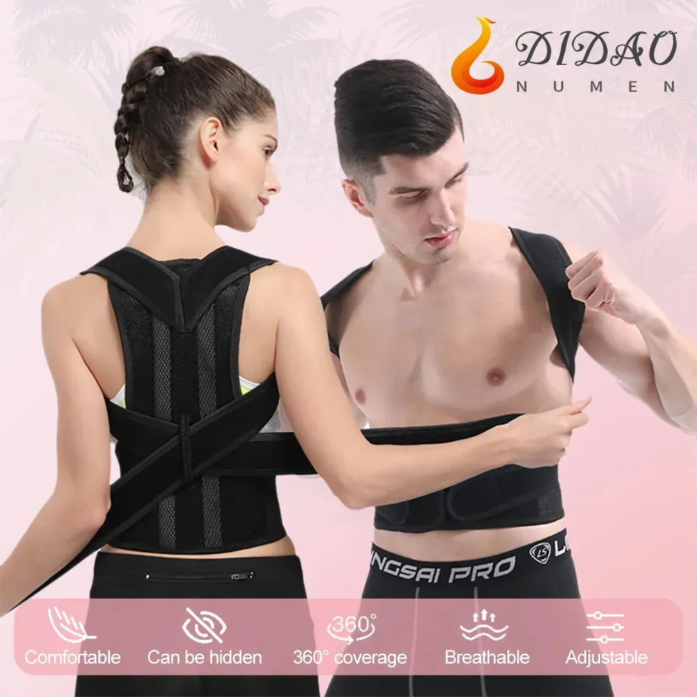 DHgate.com:2024Posture Corrector Back Brace for Men and Women - Upper ...