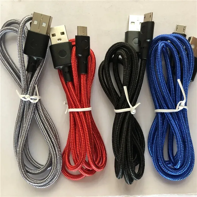 High Tensile 2A USB Type C Cord For Android, Samsung, Huawei Nylon ...