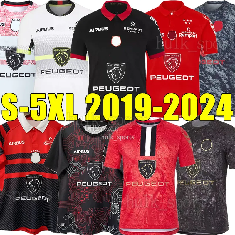 23/24 Biarritz Toulouse Rugby Jerseys 2023 Stade Toulousain Rctoulon ...