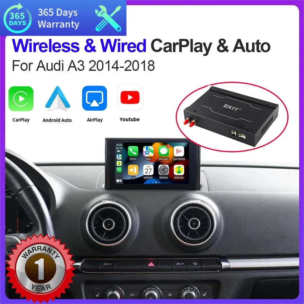 Wireless Apple CarPlay Android Auto Interface For Audi A3 MHIG 2014 ...