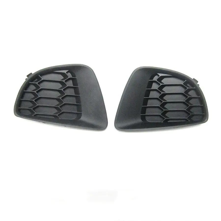 Auto Grille Cover, Front Bumper Grille With Fog Light Cover Replacement ...