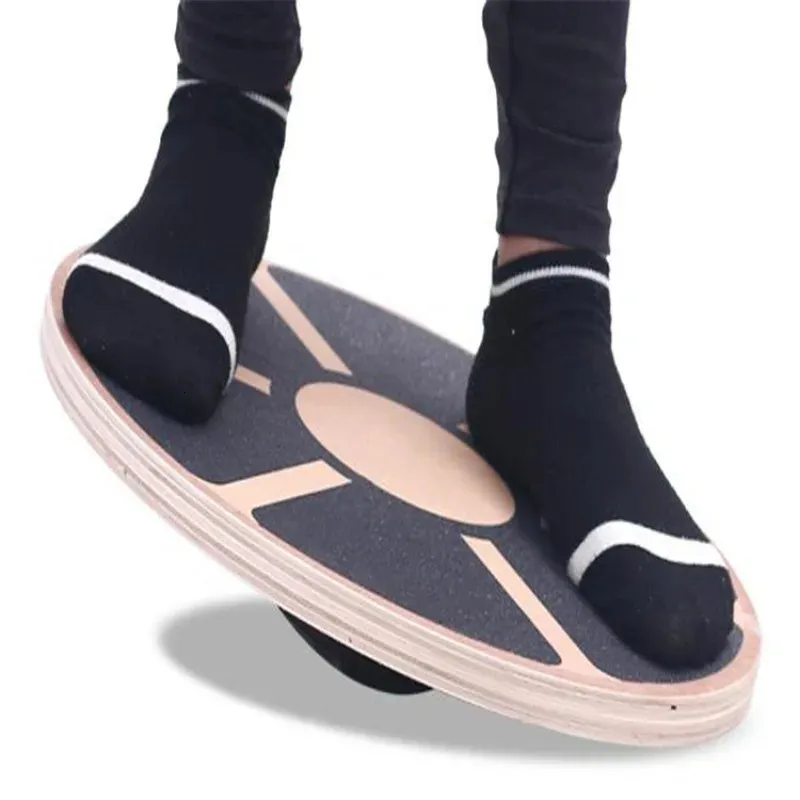 Wooden Twisting Fitness Balance Board For Yoga, Balancing, And Fitness ...