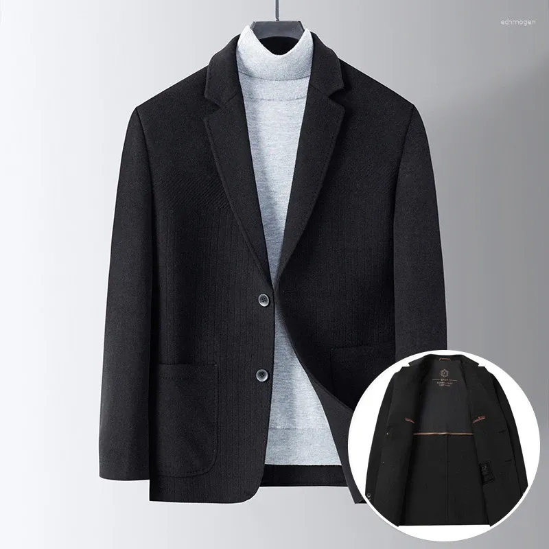 DHgate.com:Mens Slim Fit Wool Blazer, Double-Sided English Style ...