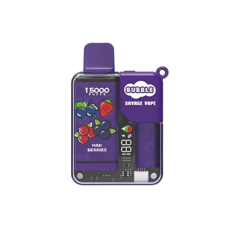 Local Warehouse Display Screen Disposable Vape E Cigarette Savage ...