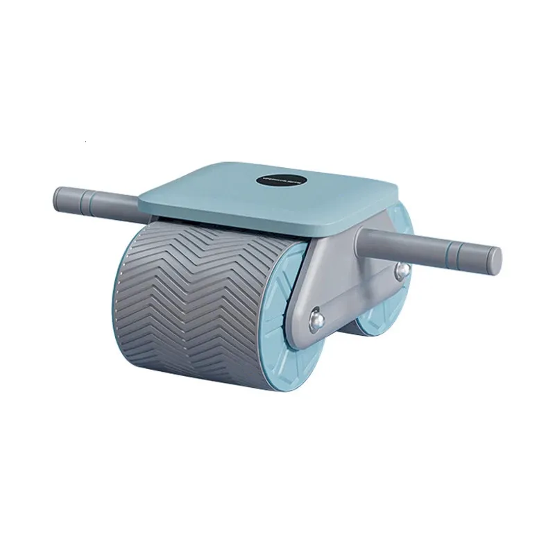 Automatic Rebound Ab Wheel Roller With Barbell Press Sit Up Abdominal ...